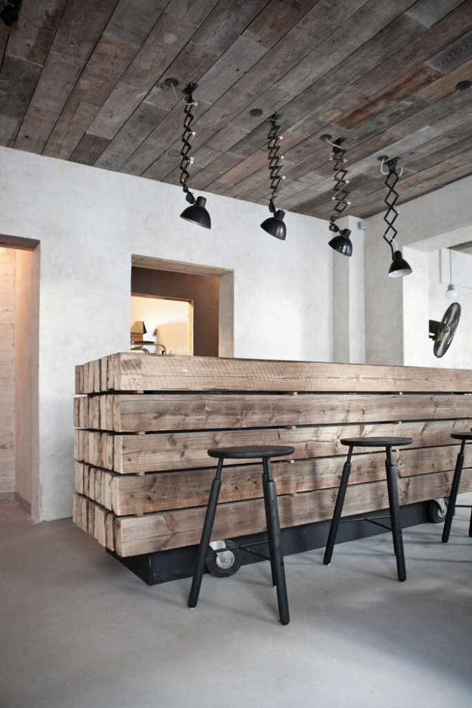 An urban restaurant with rural references | Design Chronicle
