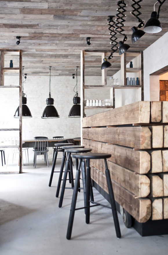 An urban restaurant with rural references | Design Chronicle