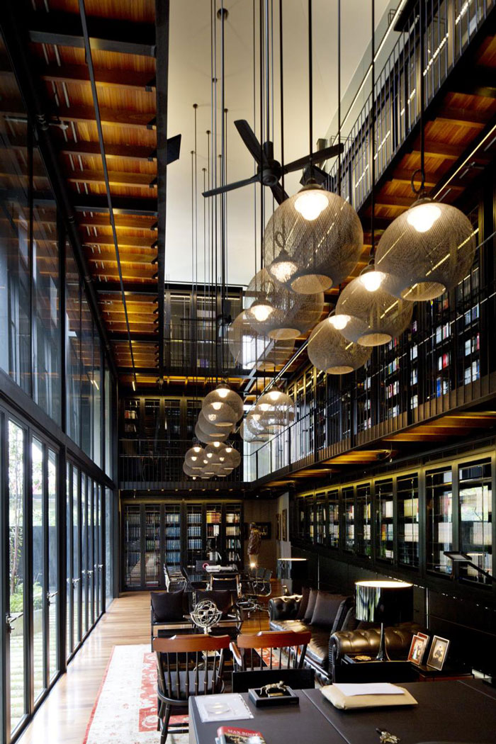 Private Library House by Unit One Design | Design Chronicle